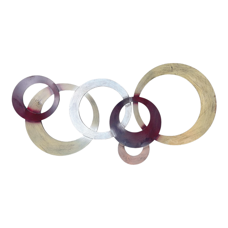 Buy Modern Metal Ring Wall Art from Wholesale Rustic Wall art Store ...